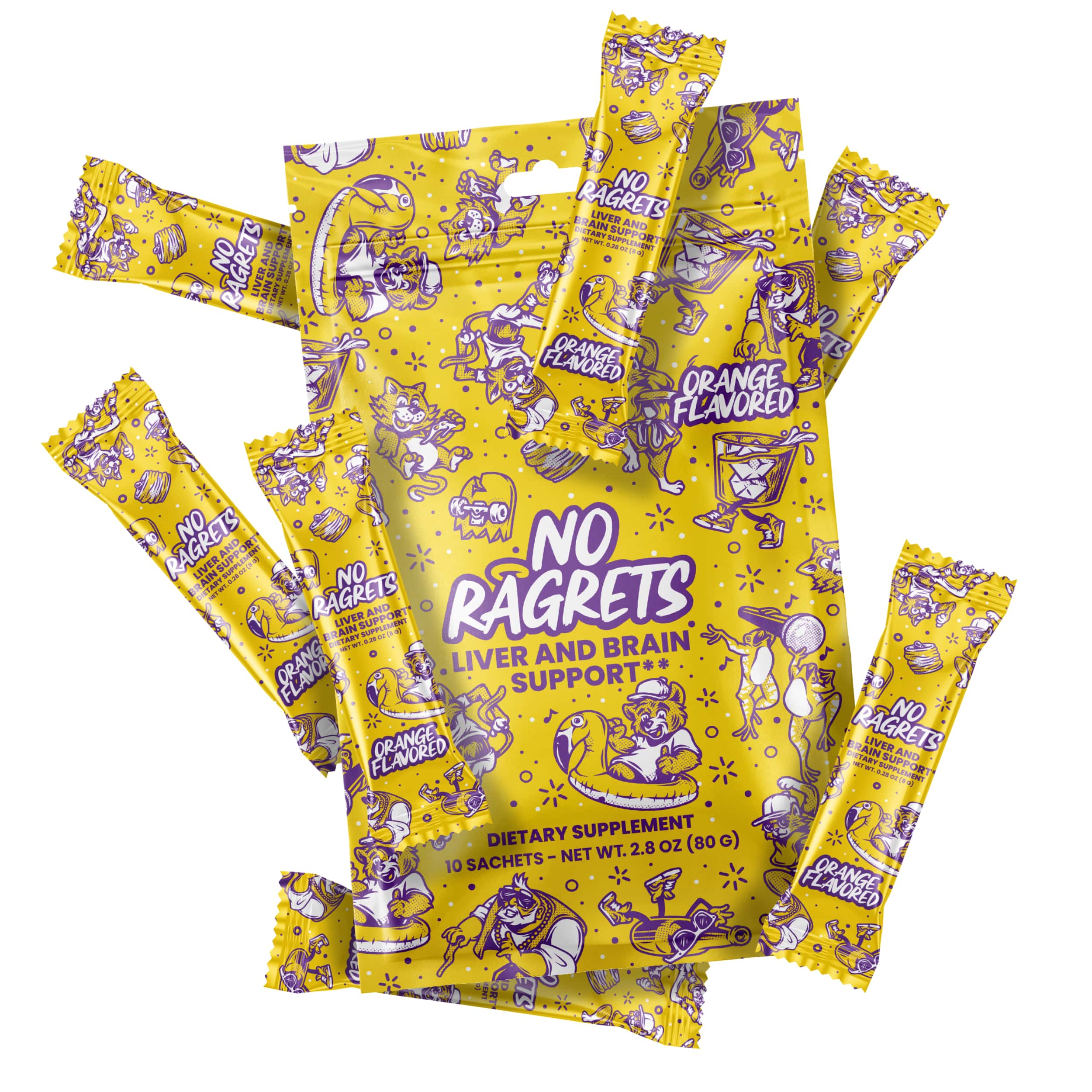 NO RAGRETS - always make sure you go out with no ragrets